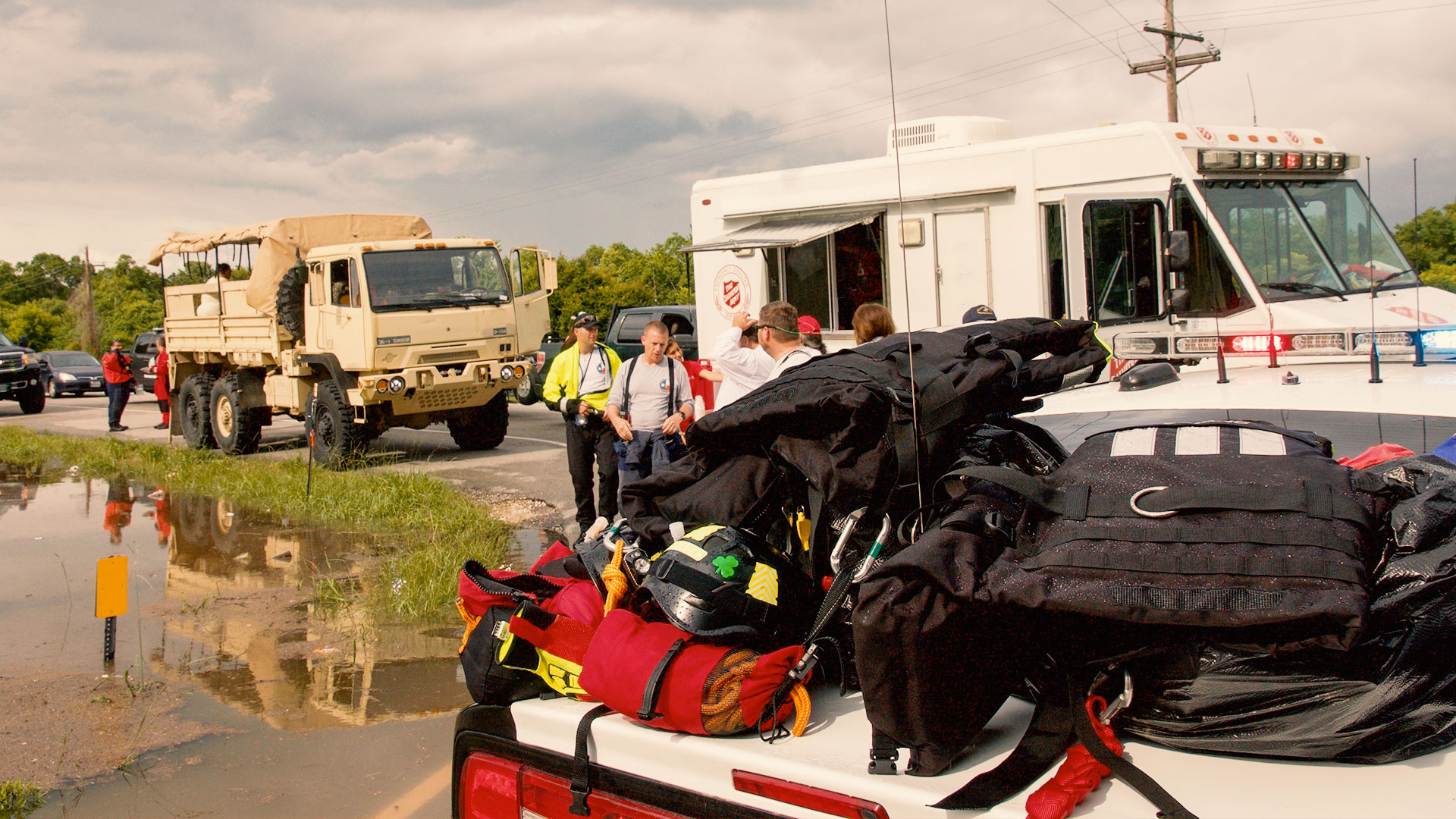 First Hand Look at Flooding in Texas as Mercy Chefs Feeds Thousands ...
